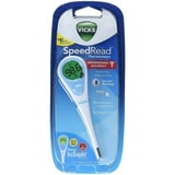 Vicks Speed-Read Thermometer with Fever InSight, V912 HSA/FSA Eligible ...