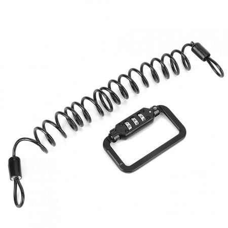 FAGINEY Easy To Operate Retractable Steel Cable Telescopic Cable Helmet ...