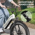 1000W Peak Electric Bike for Adults,up to 80 Miles Removable Battery ...