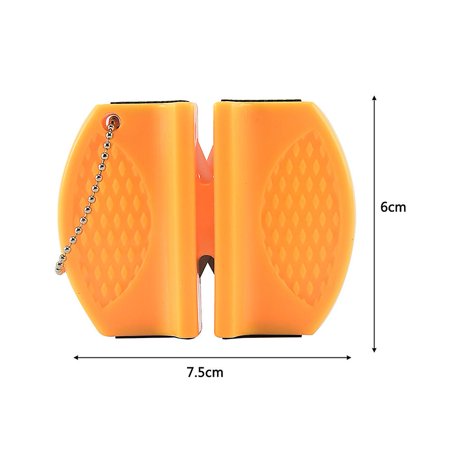 Mini Kitchen Knife Sharpener Ceramic Sharpening Knives Stone Rod ...