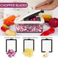 RuK Manual Kitchen Dicer: 10-in-1 Vegetable Cutter with 2.6-Quart ...