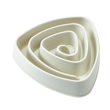 Pet Triangle Square Pet Slow Food Bowl Mothproof Bowl Food Bowl Dog ...
