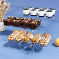 3 Tier Dessert Table Display Set, Clear Acrylic Cupcake Stand Buffet ...