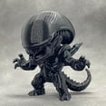3D Printed Alien Figurine Sci-Fi Collectible Statue Home Office Desk ...