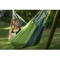 Pebble Lane Nylon Hammock in a Bag - Two Tone Green - Walmart.com