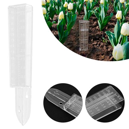 HOTBEST Rain Gauge Rainwater Measuring Device Garden Rainfall Measuring ...