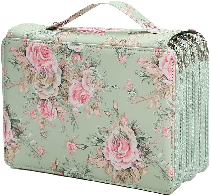 Lbxgap Portable Colored Pencil Case Slot Holds 252 Slots Colored Pencil ...