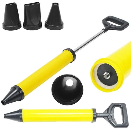 Cement Grout Gun Mortar Sprayer Hand Pump Grout Gun 4x Nozzles ...