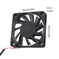 Double USB Cooling Fans DC5V 0.2A 11.5CFM Airflows Oil Bearing For ...