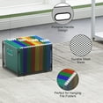"Samstar Hanging File Organizer, Mesh File Crate for Letter Size ...