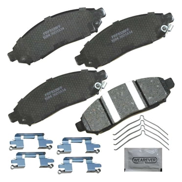 ACDelco Gold Ceramic Disc Brake Pad Set 17D154CH - Walmart.com