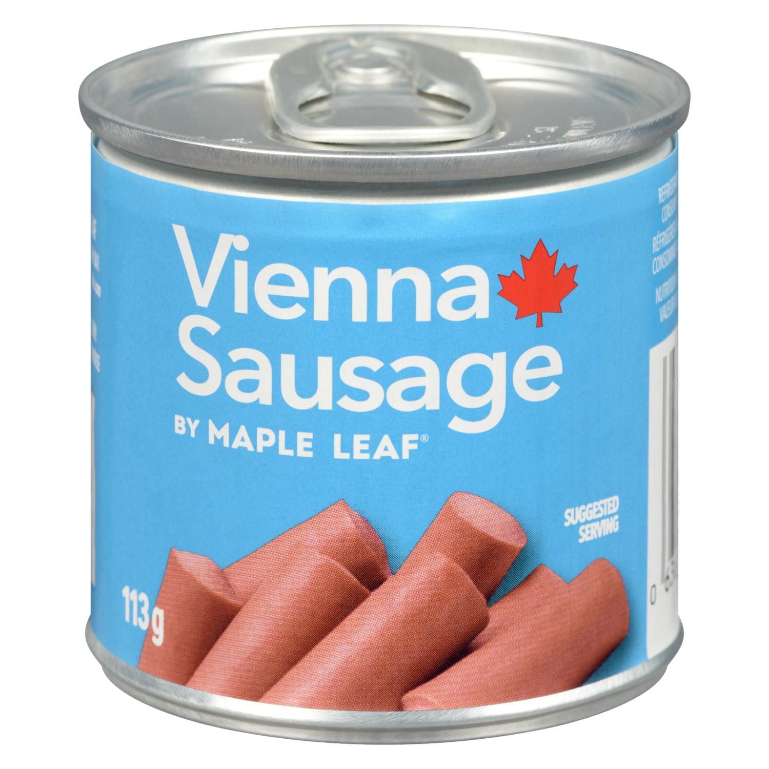 Click here for Vienna Sausage By Maple Leaf prices