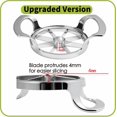 Apple Slicer, 8-Slice Apple Slicer and Corer,Sharp and Sturdy,Easy to ...