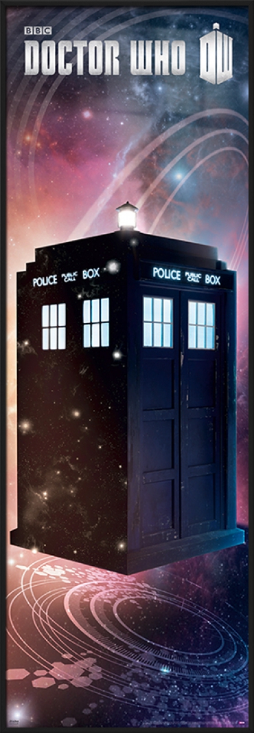 Doctor Who - Framed TV Show Door Poster (The New Tardis) (Dr. Who ...