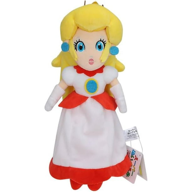 Super All Star Collection Princess Peach Plush Can Breathe Fire in The ...