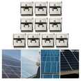 Shuliwen 50 Photovoltaic Grounding Clamp Solar Panel Wire Clips ...