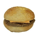 Fast Bites Frozen Snacks Food - Convenient Cheeseburger with Bun ...