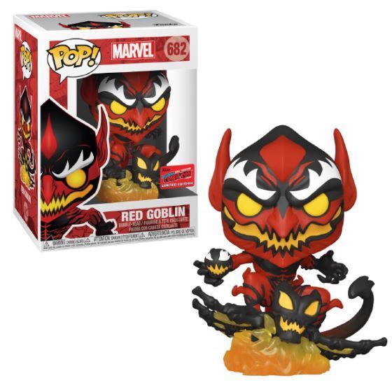 Funko POP! Marvel Red Goblin #682 NYCC 2020 Exclusive Sticker LE ...