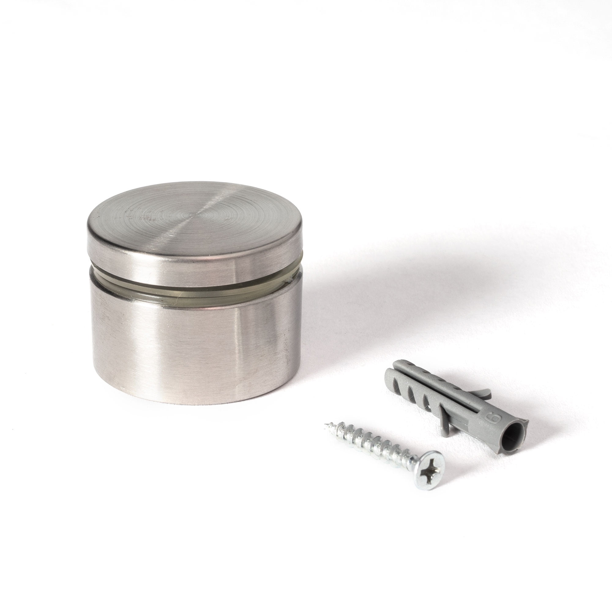 Stainless Steel Standoff 1-1/2 Inch Diameter x 3/4 Inch Barrel Length ...