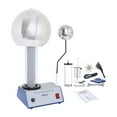 Eisco Labs 400,000 Volt Van De Graaff Kit with 10 Electrostatic Attachments - Walmart.com