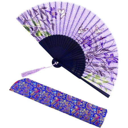 IBAOLEA Folding Hand Held Fans – Small Folding Hand Fans for Women ...