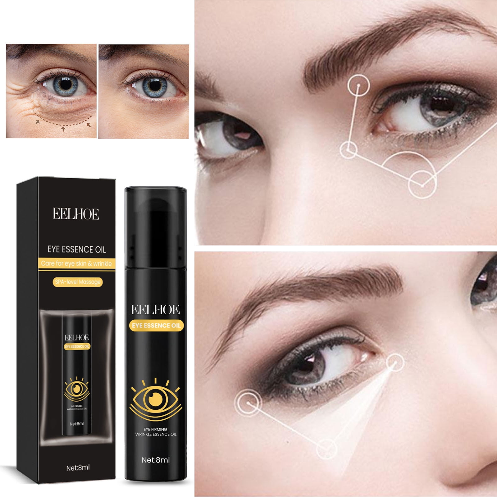 Xihbxyly Parche de Relleno Instantáneo, Suero Antiarrugas de Coniferina ...