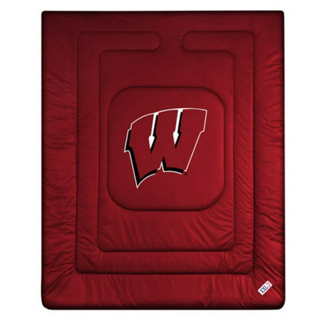 NCAA University of Wisconsin Locker Room Comforter - Walmart.com