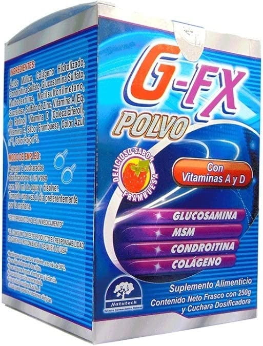 G-FX POLVO NATUTECH PVO C/250 G | Walmart en línea