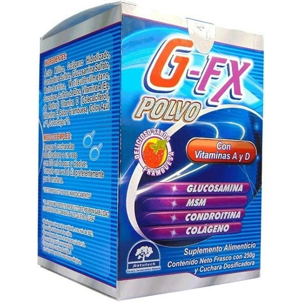 G-FX POLVO NATUTECH PVO C/250 G | Walmart en línea
