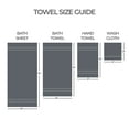 Mainstays Performance Solid Bath Towel, 54" x 30", Grey - Walmart.com
