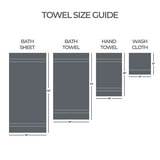 Mainstays Performance Cotton Bath Sheet, Oversized Super Soft Quick Dry ...