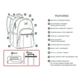 Eastsport Unisex Limited Jules Backpack, Black - Walmart.com