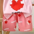 Cethrio Girls Cotton Outfit Sets, Printed Short Sleeve 2 PC Fashion ...