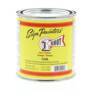 1 Shot Lettering Enamel, 8 oz., Black - Walmart.com