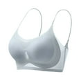 2026 New!Summer Seamless Ultra-Thin Plus Size Ice Silk Bra ...