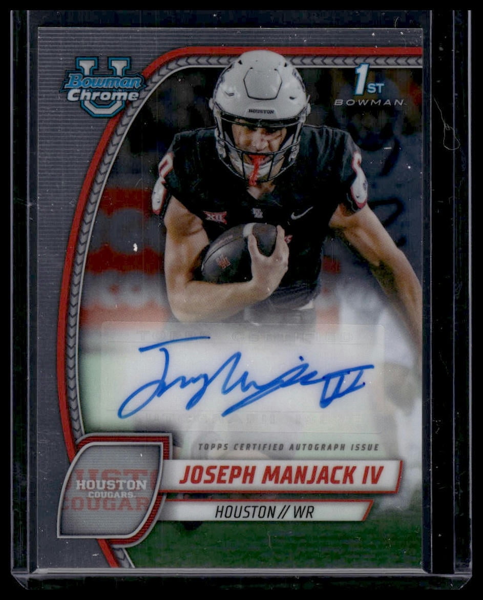 2024 Bowman University Chrome Joseph Manjack IV #PA-JMN Prospect ...