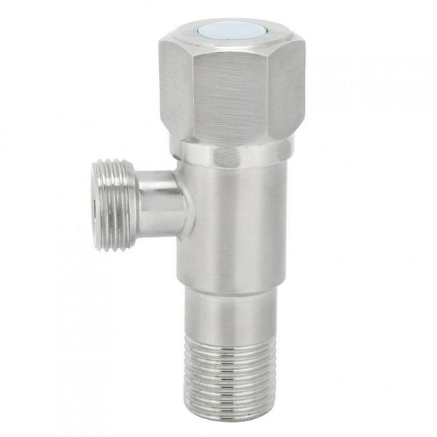 Loewten Water Angle Valve,Angle Valve,G1/2in Stainless Steel Brushed ...