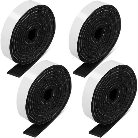 1/2 x 60 Inch Felt Strips with Adhesive Backing Self-Stick Heavy Duty ...