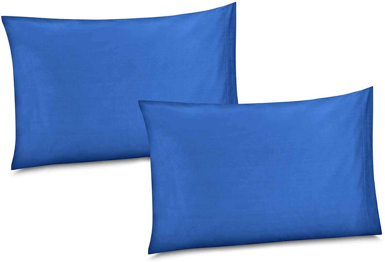 Gilbin 100% Cotton/Percale 210 Thread Count Pillow Cases Set of 2 ...