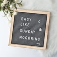 Felt Letter Board with 294 Letters, Numbers & Symbols - 10 x 10 inch ...