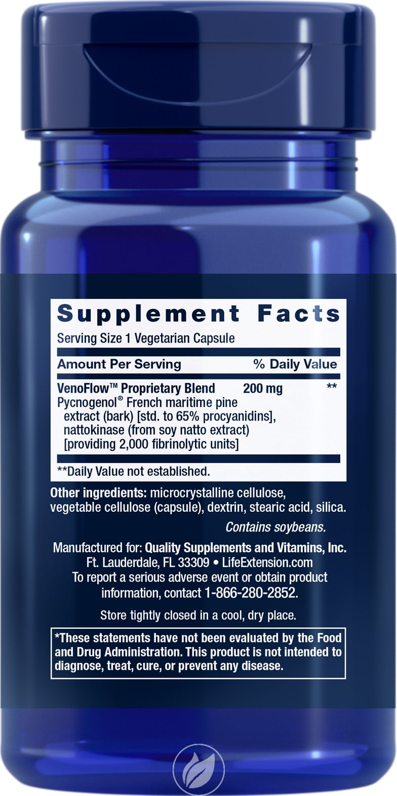 Buy 4 Pack) Life Extension VenoFlow 30 vegetarian capsules Online at ...