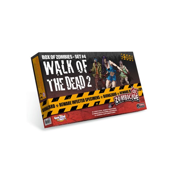 Zombicide Walk of the Dead 2 Box of Zombies, Set 4 - Walmart.com