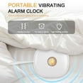 NUAHRHY Vibrating Alarm Clock Under Pillow, Battery Operated Silent ...