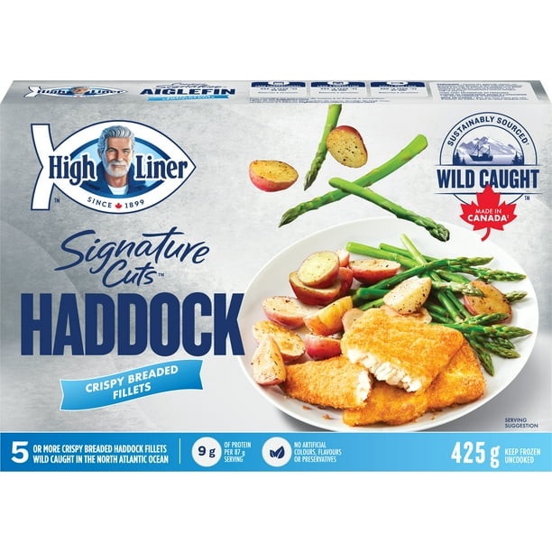 High Liner Signature Cuts Crispy Breaded Haddock, 425 g - Walmart.ca