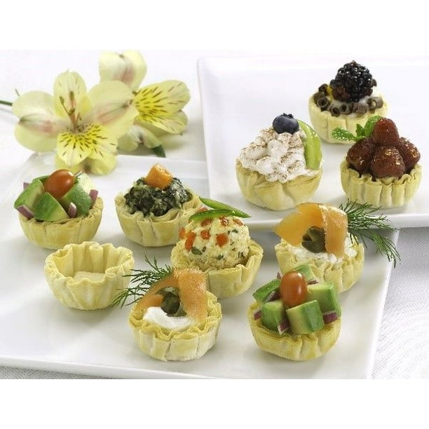 Delicior Mini Fillo Cups, 25 count per pack - 4 per case. - Walmart.com ...
