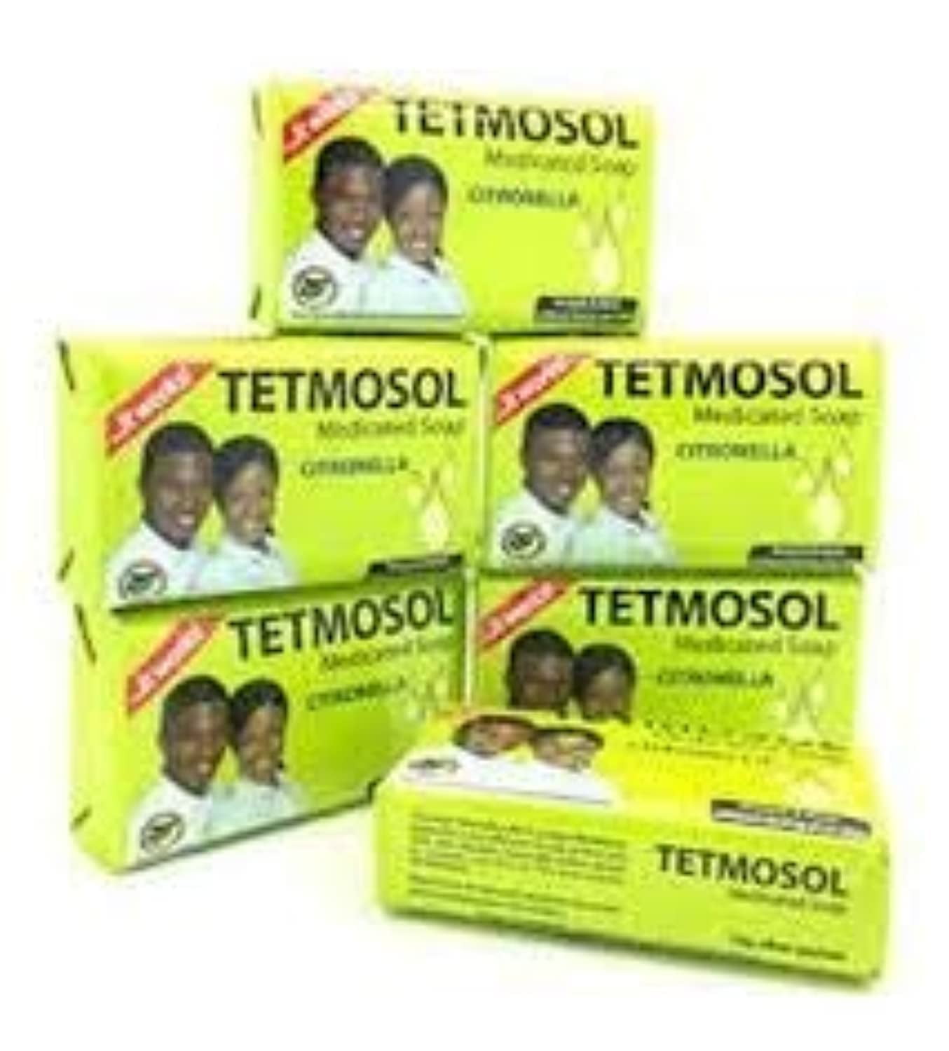 Jabón antiséptico medicinal Tetmosol con aceite de citronela, paquete ...