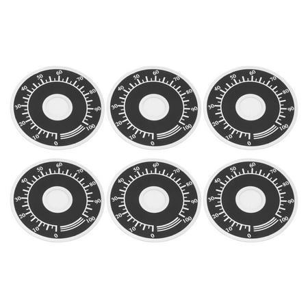 Dial Plate, BEM-KDP 200Pcs Potentiometer Dial Plates For Rheostat For ...