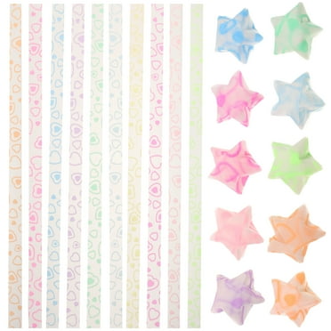 540Pcs Star Origami Papers Colored Star Paper Strips DIY Origami Stars ...
