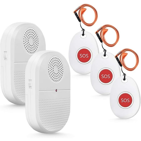 Wireless Caregiver Pager System Call Button Personal Alert Pager Nurse ...