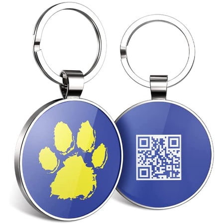 ZMLEVE Dog Tags Personalized, Pet ID Tags, Dog Name Tag, with QR Code ...